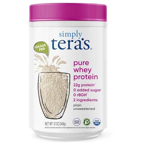 Simply Tera's whey protein unflavored