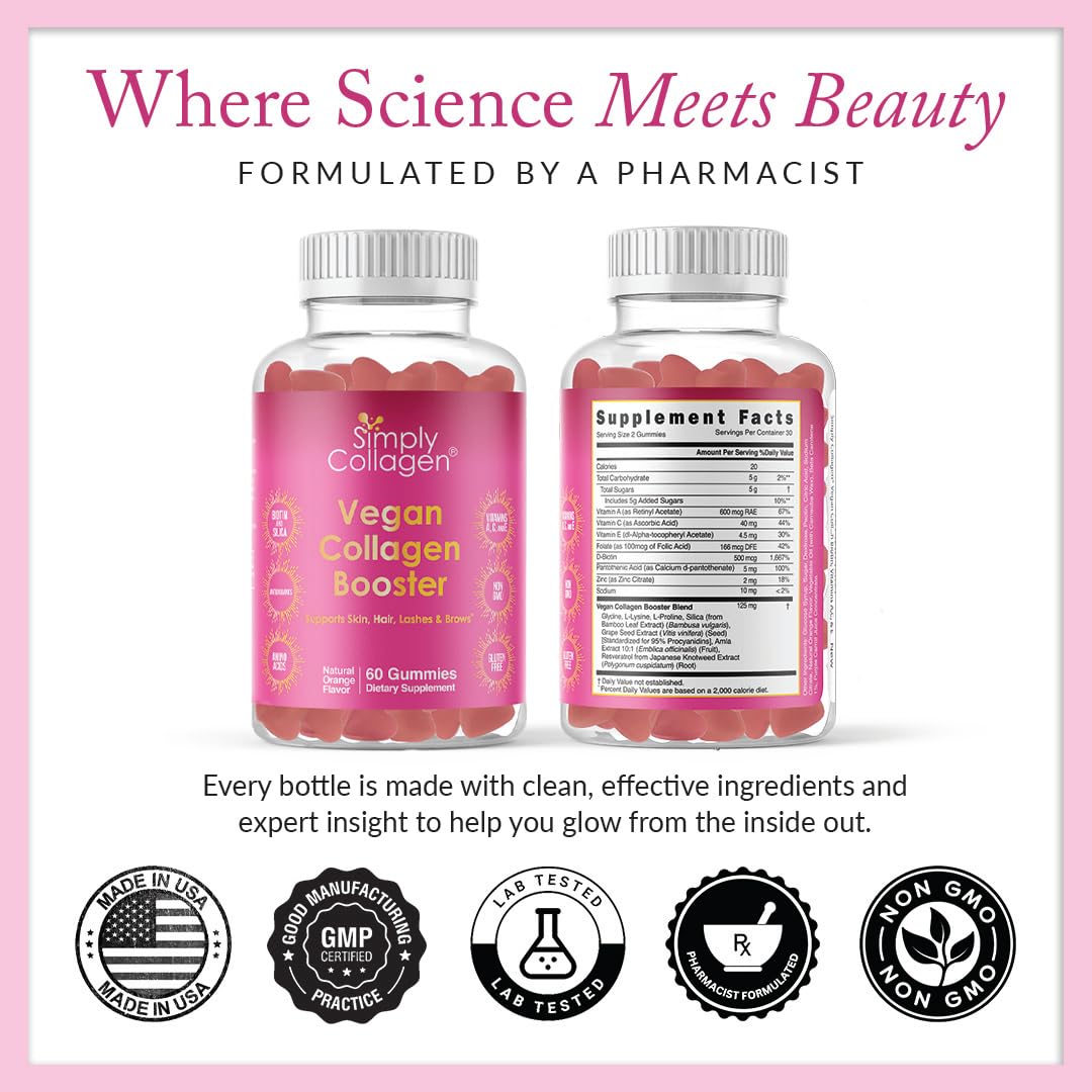 Simply vegan collagen for healthy skin
