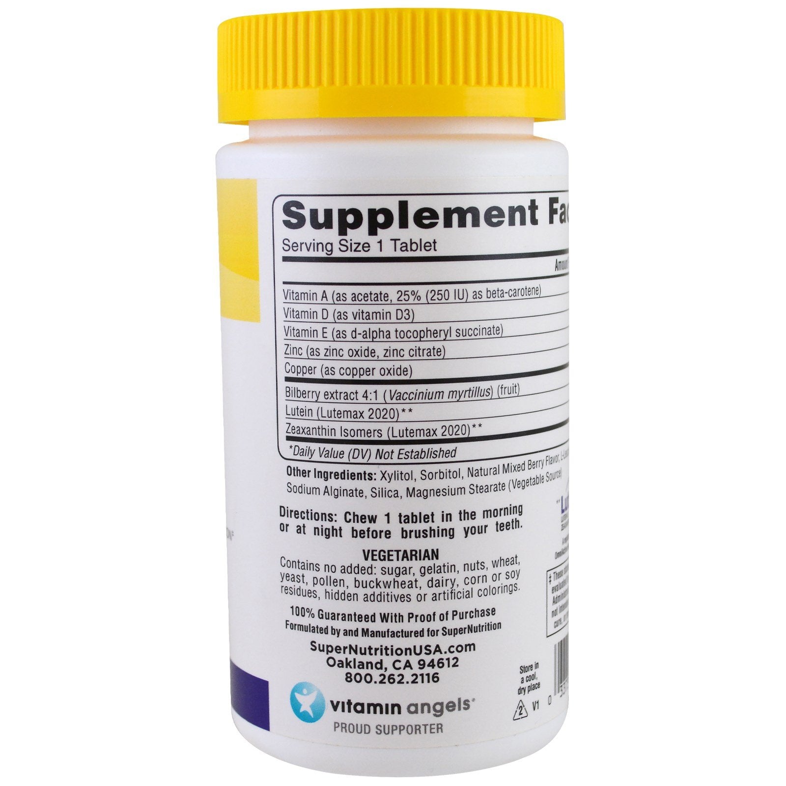 SimplyOne See Clearly eye vitamins