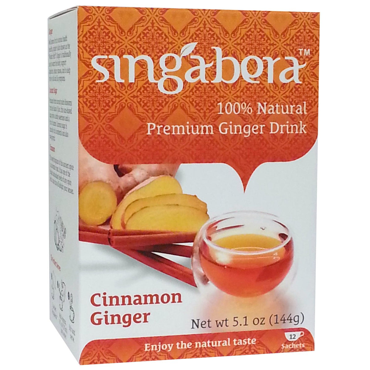 Singabera ginger drink cinnamon flavour