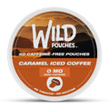 Single Caramel Coffee pouches for energy
