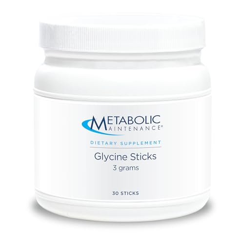 Single dose glycine sticks for sleep