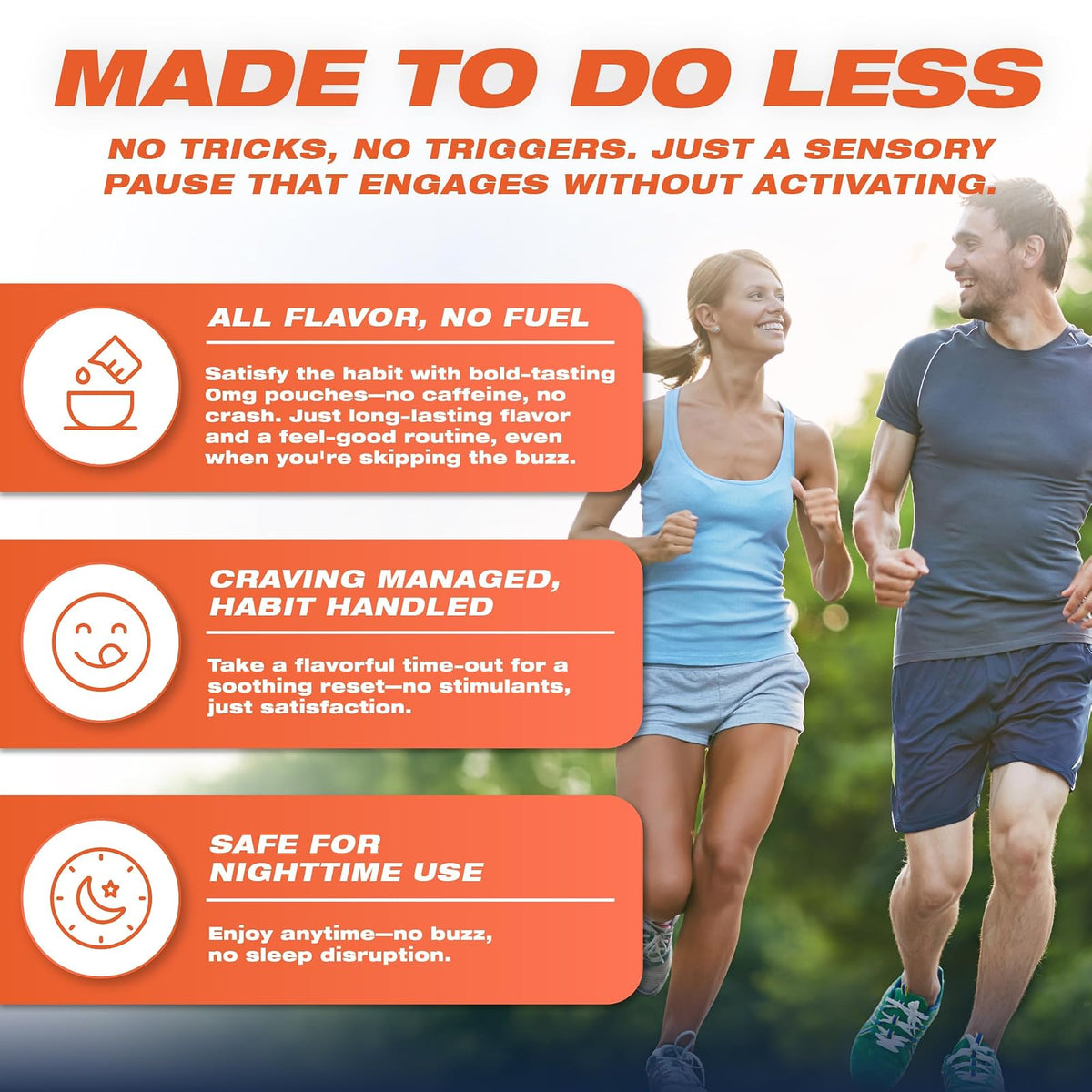 Single pouches for sports nutrition