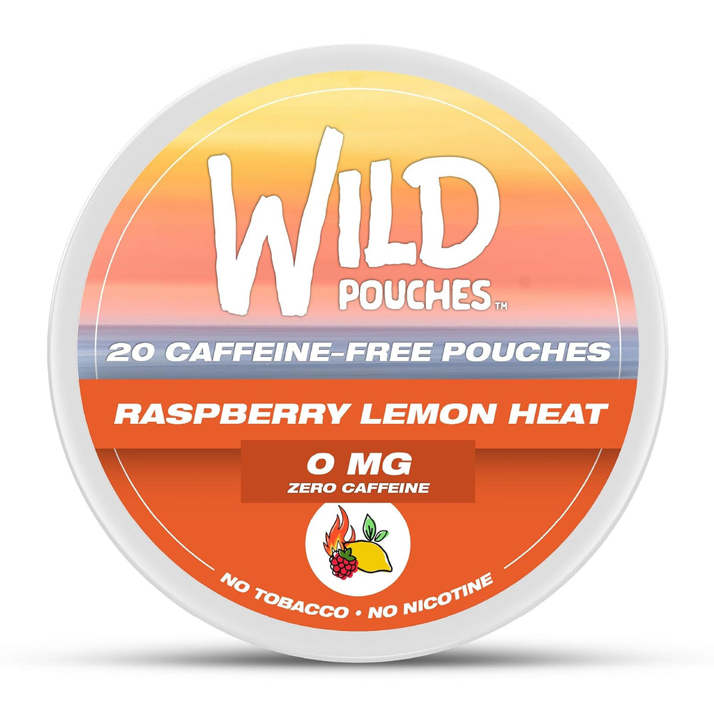 Single raspberry lemon pouches