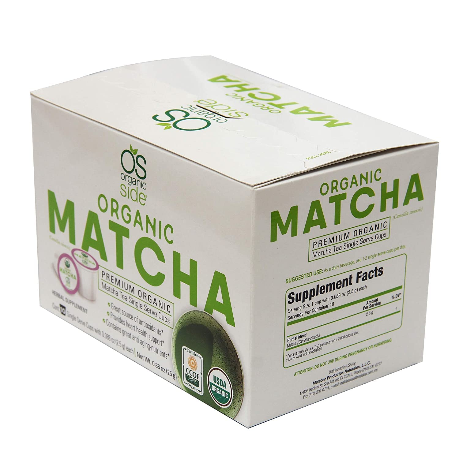 single serve chamomile tea pods
