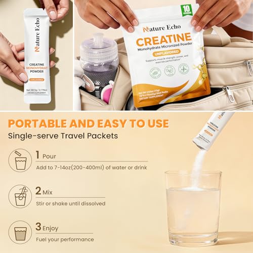 single-serve creatine for convenience