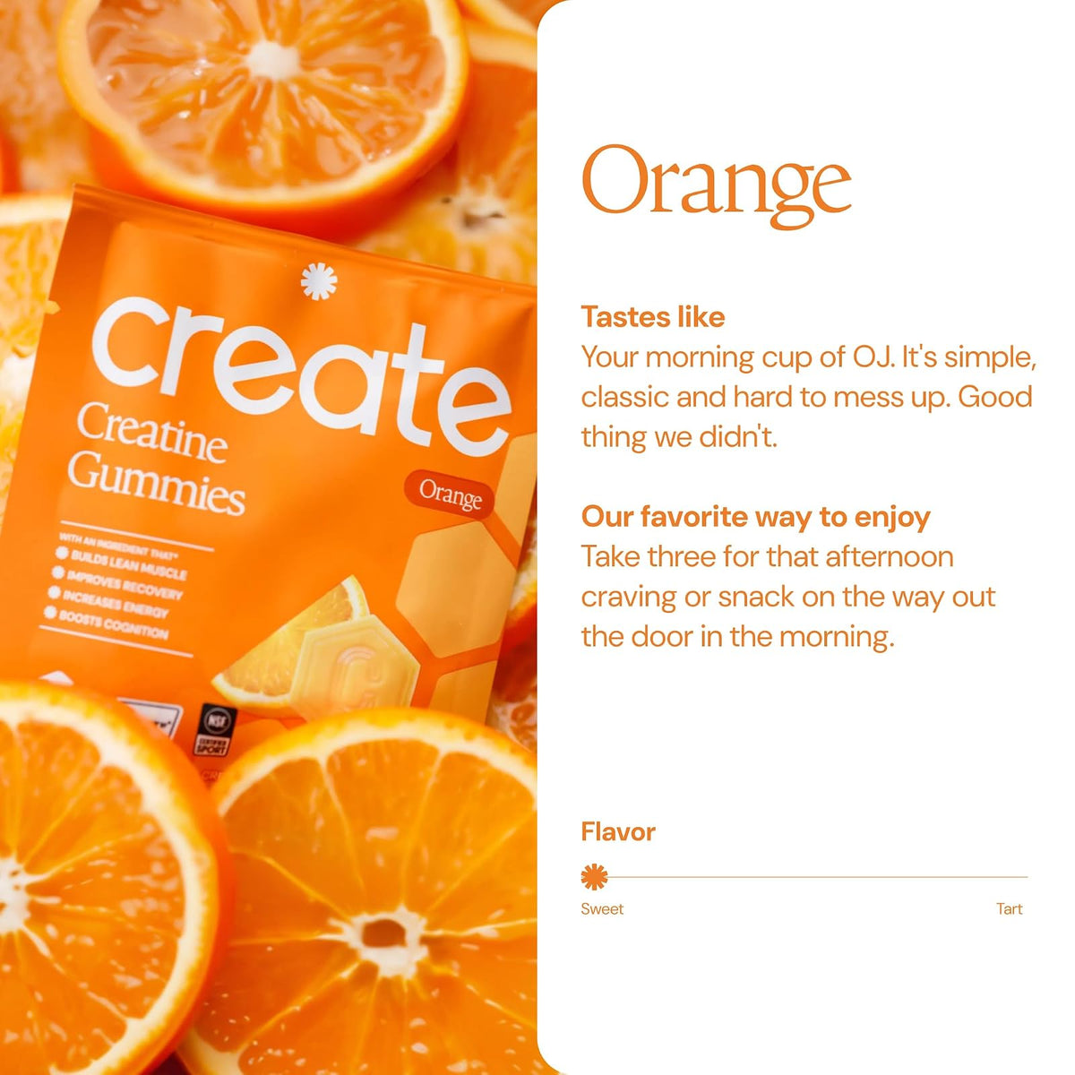 Single-serve creatine gummies for convenience