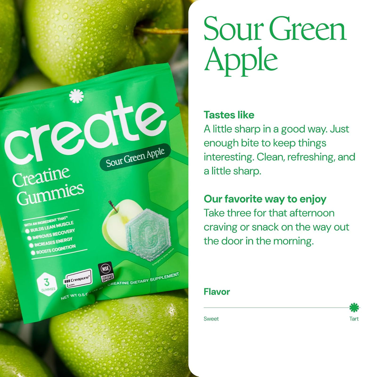 Single-serve creatine packs for convenience