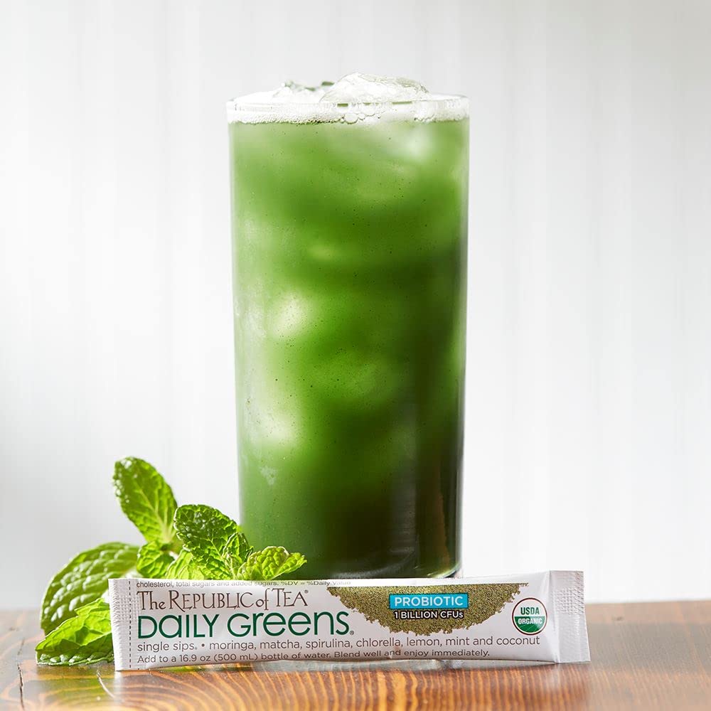 Single serve detox tea for wellness