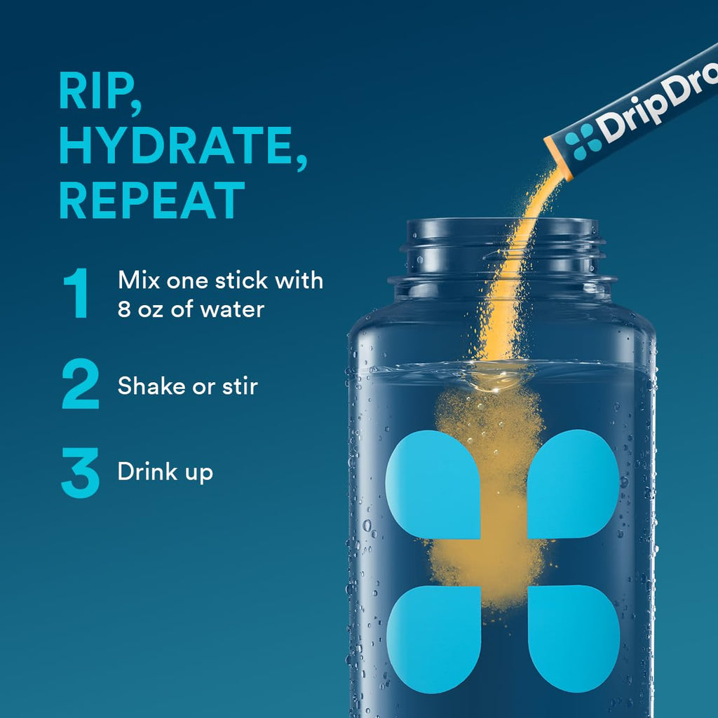 Single serve electrolyte packets for convenience