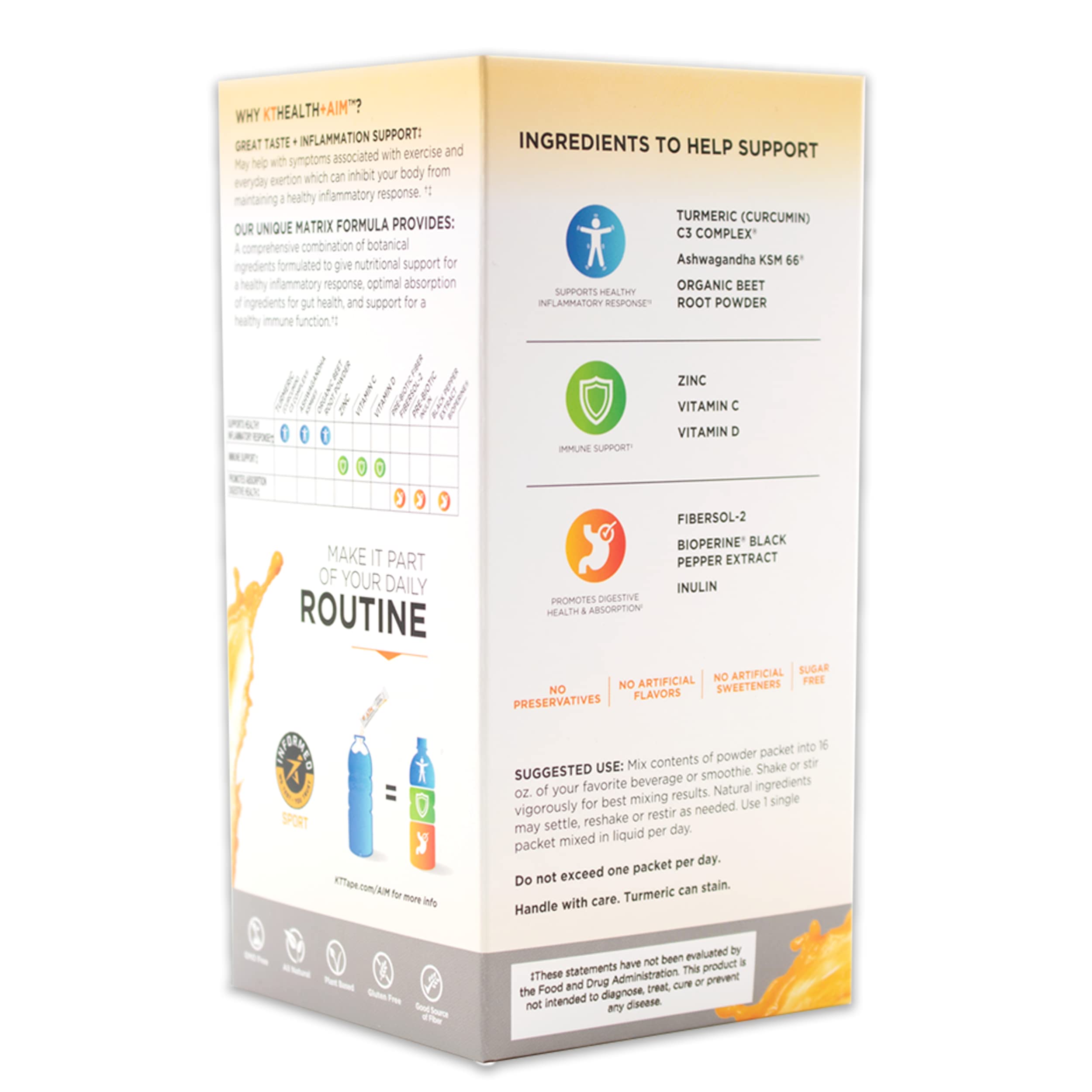single-serve vitamin and mineral packets