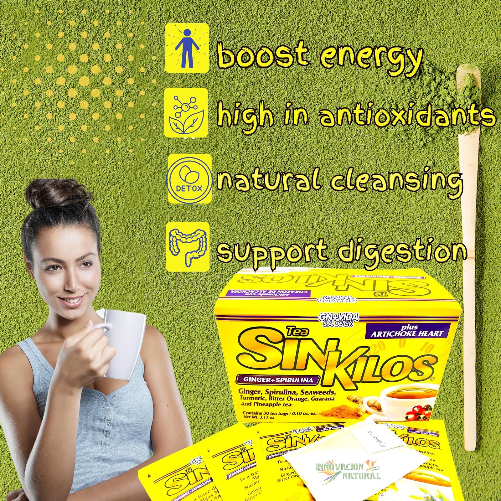 SinKilos tea for immune support