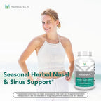 Sinus support vitamin C capsules