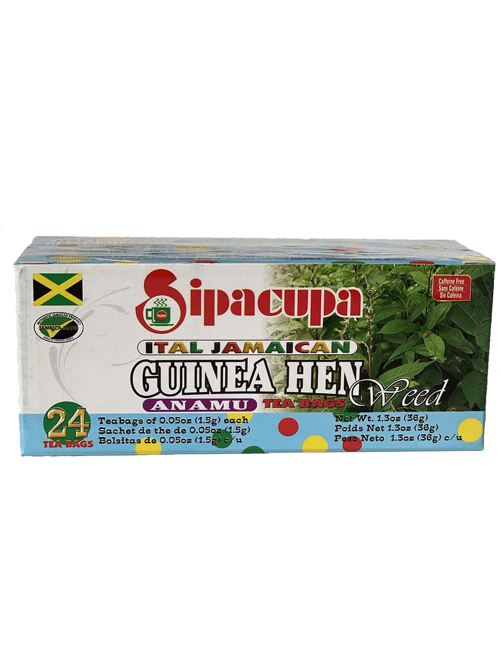 SipaCupa Anamu herbal tea bags