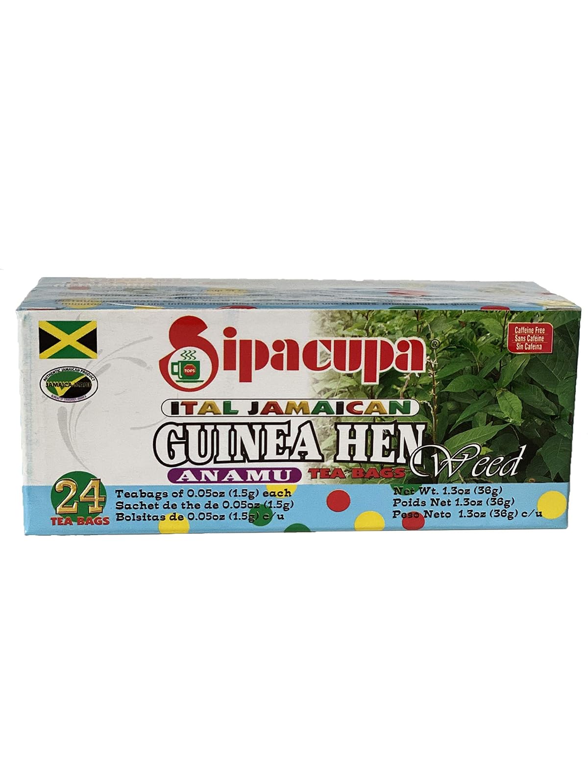 SipaCupa Anamu herbal tea bags