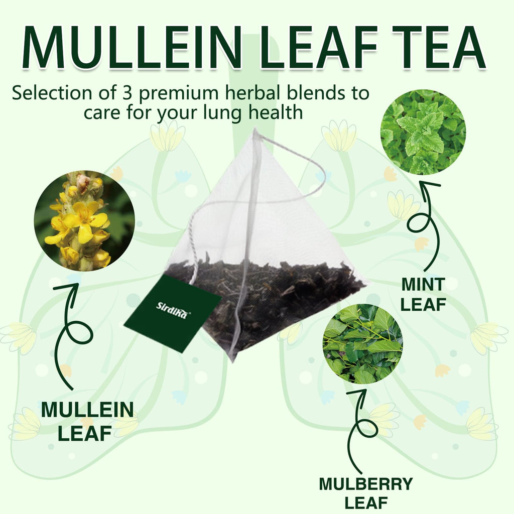 SIRDIKA mullein tea bags for wellness