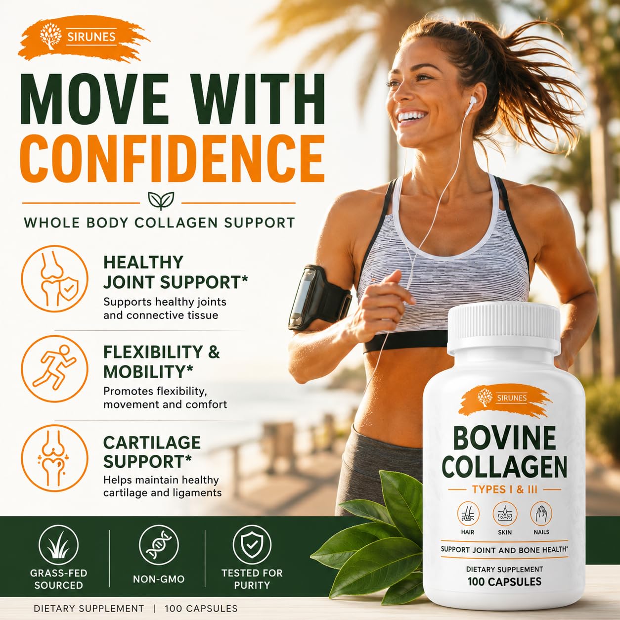 SIRUNES capsules for youthful skin