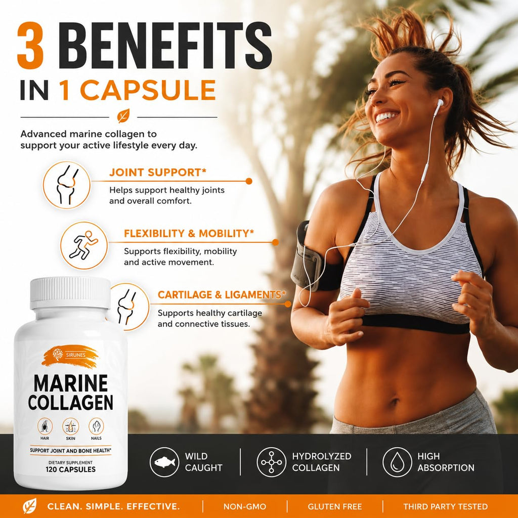 SIRUNES collagen for beauty routine