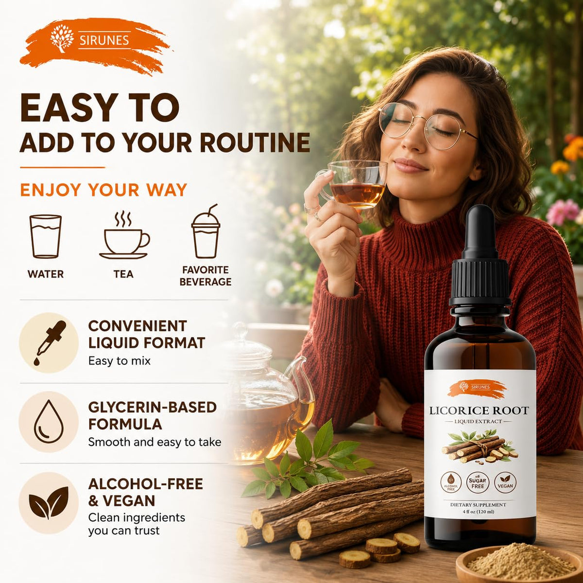 SIRUNES herbal extract for digestion