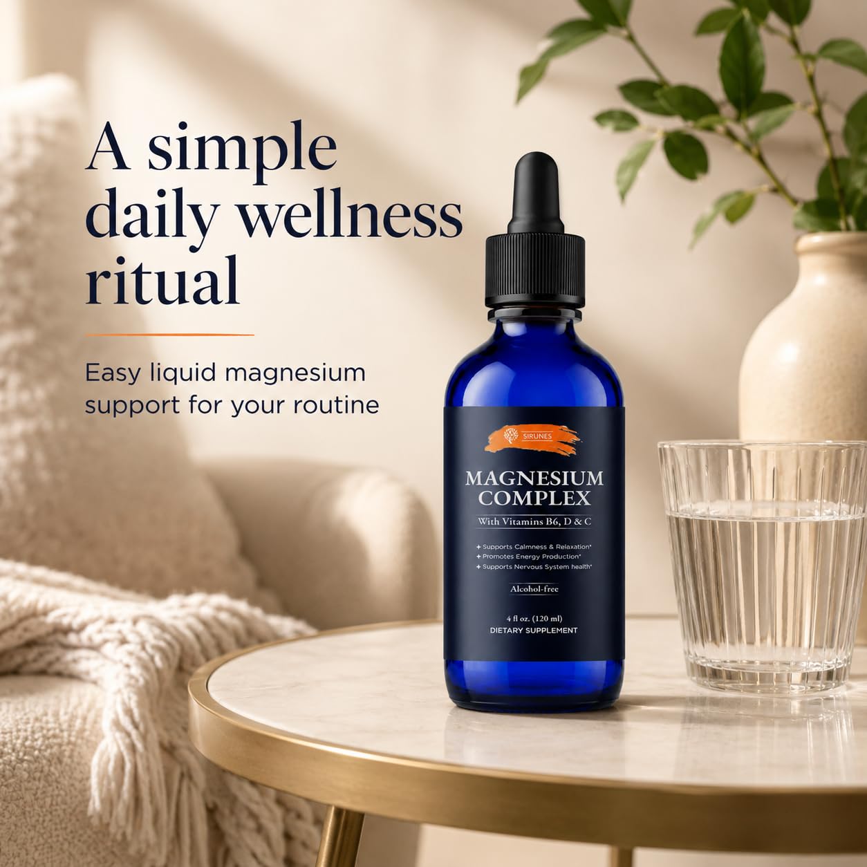 SIRUNES liquid drops for daily wellness