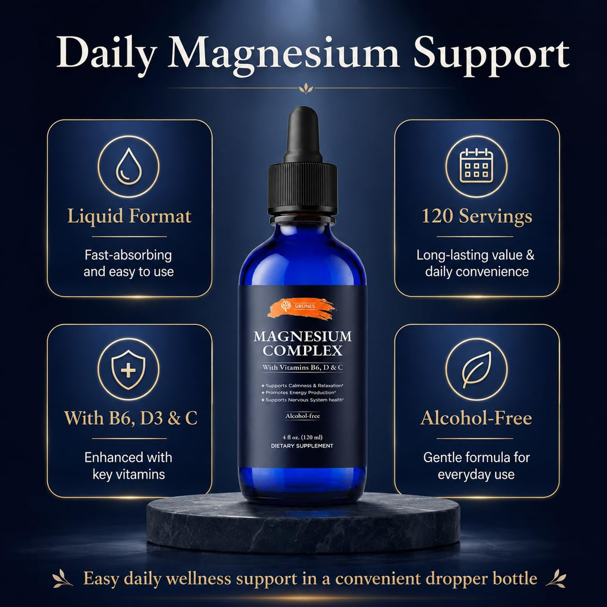 SIRUNES magnesium for muscle recovery
