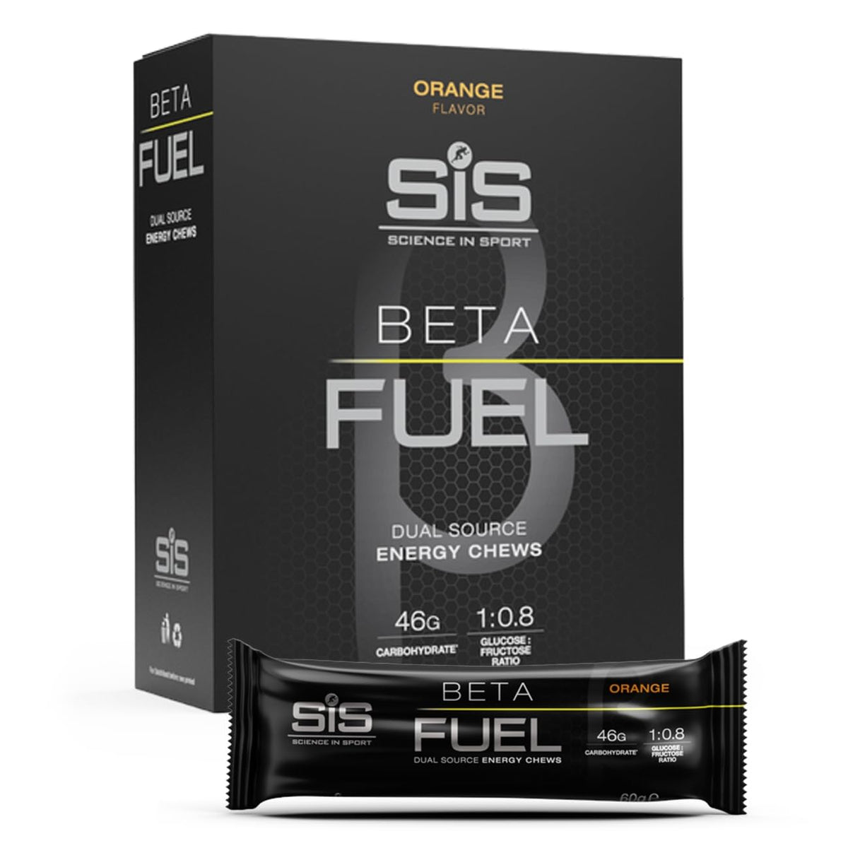 SiS BETA Fuel energy chews orange