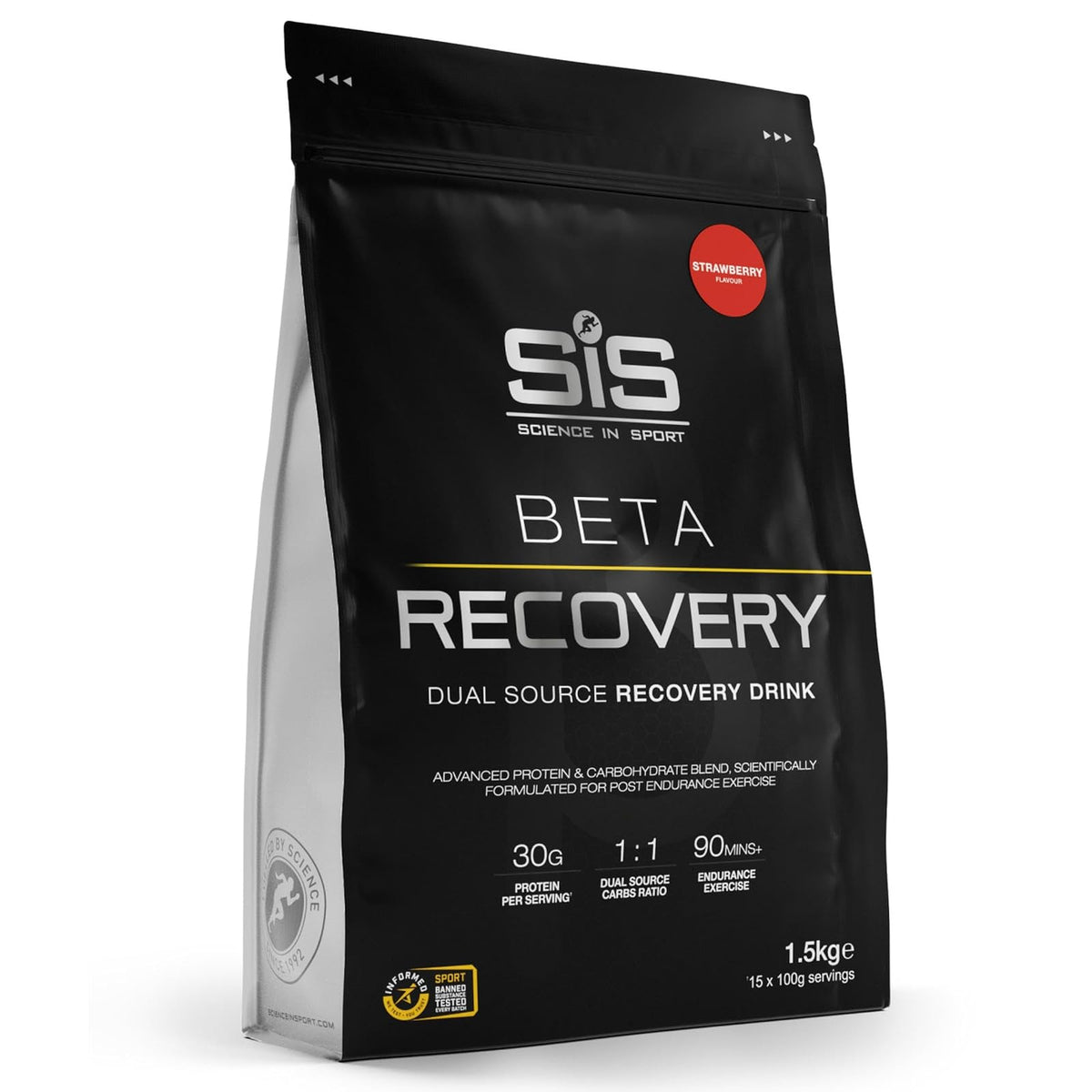 SiS BETA Recovery whey protein powder