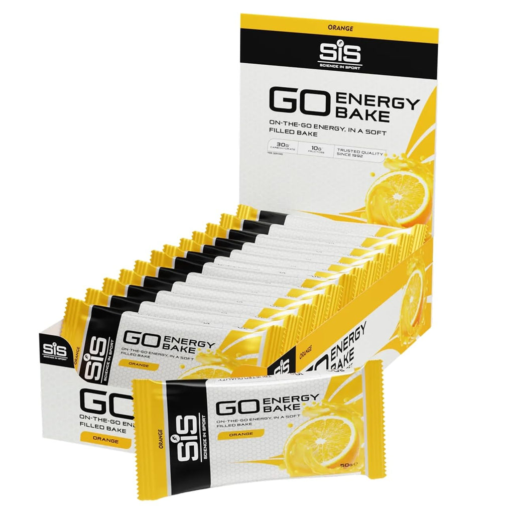 SiS GO Energy Bakes orange flavour