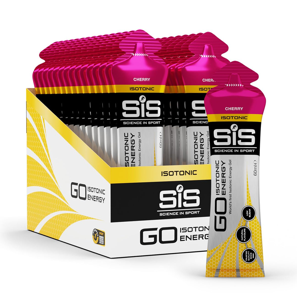 SiS GO isotonic energy gel cherry