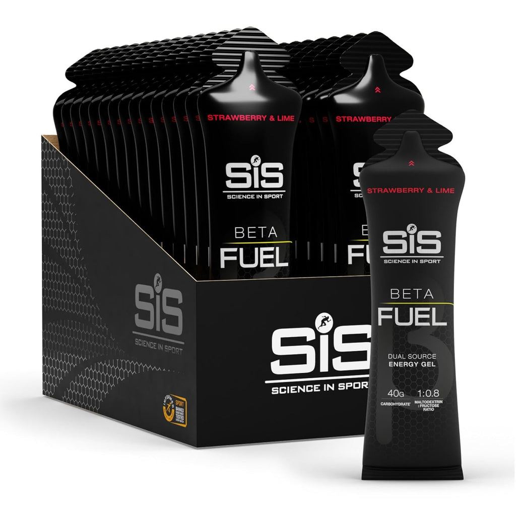 SiS isotonic energy gel strawberry