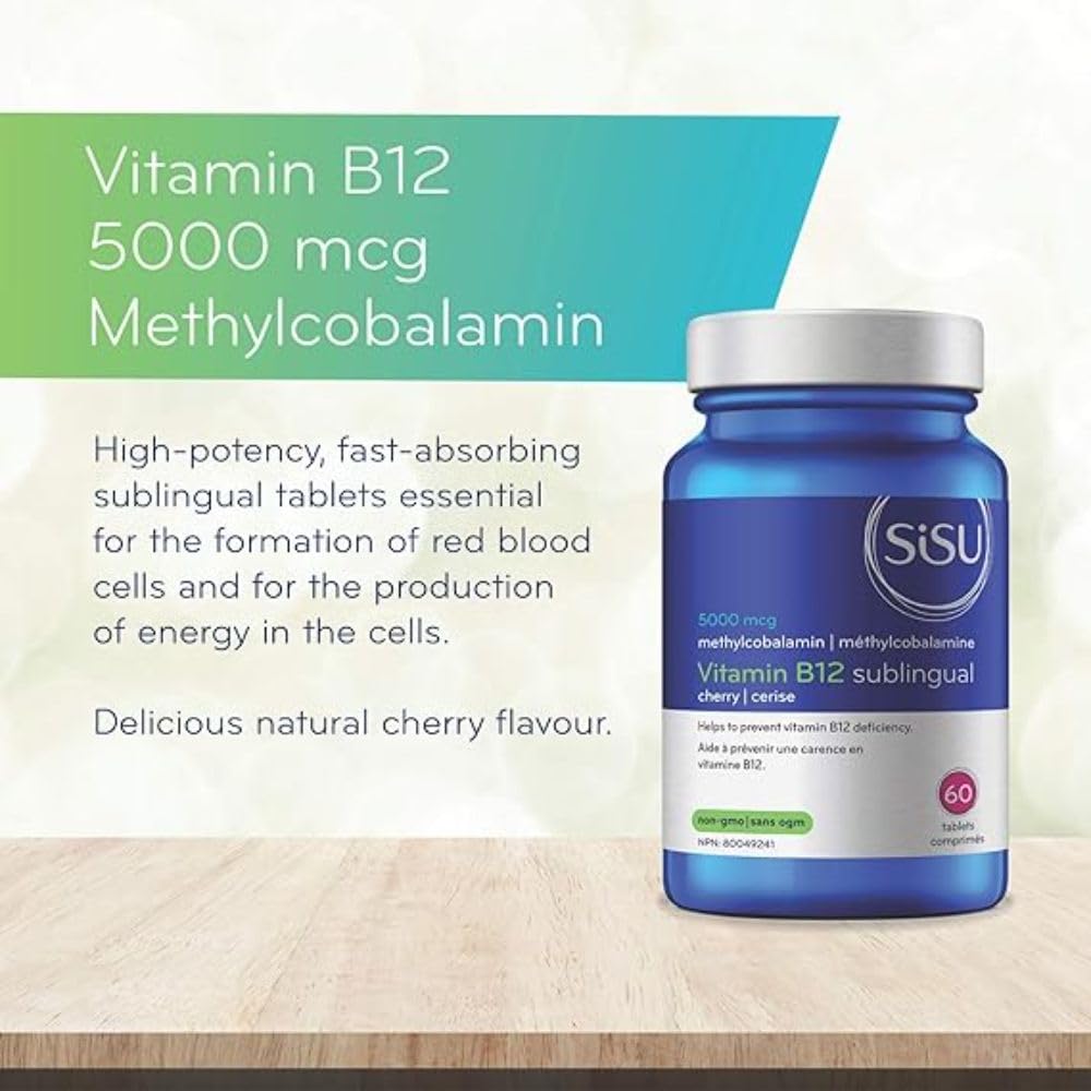 Sisu B12 5000 mcg supplement