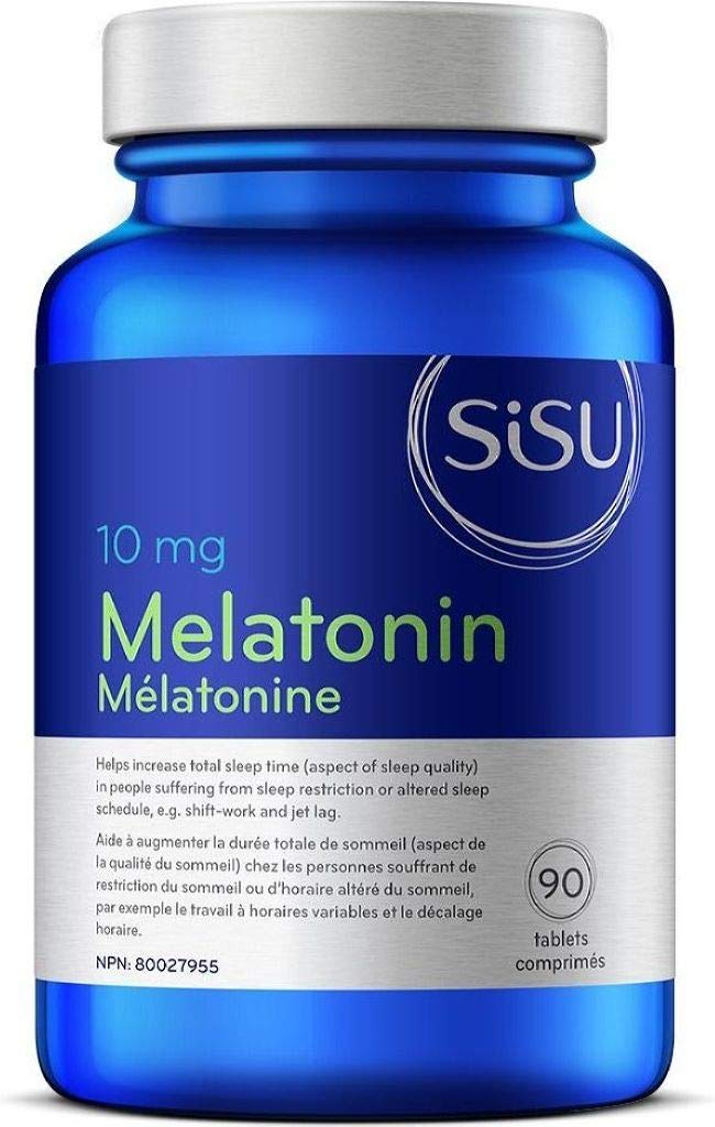 Sisu Melatonin 10 mg sleep aid tablets