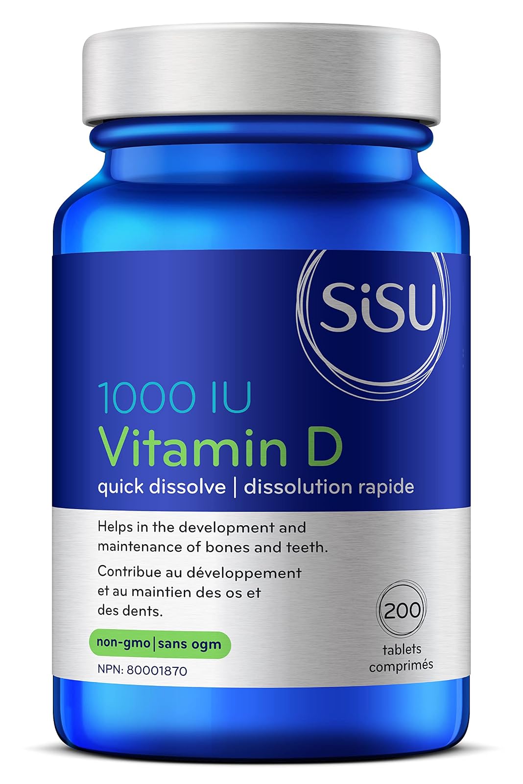Sisu Vitamin D 1000 IU capsules