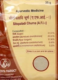 Sitopaladi Churna vitamin supplement benefits
