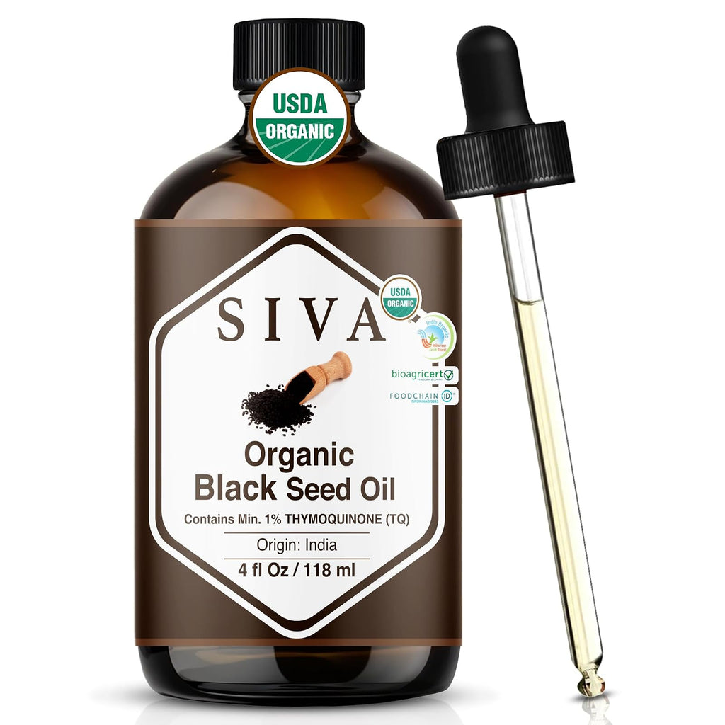 SIVA ORGANICS black seed oil benefits
