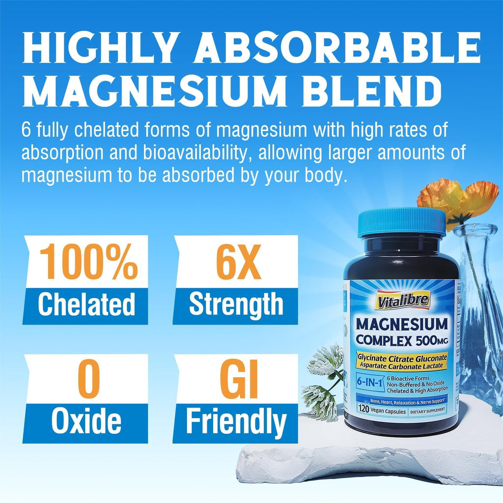 six forms of magnesium supplement