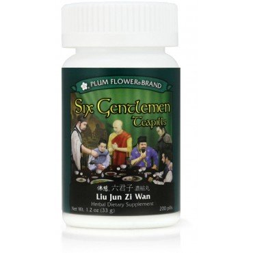 Six Gentlemen Teapills for digestive health