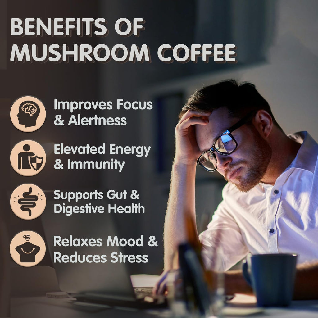 six mushrooms for enhanced focus