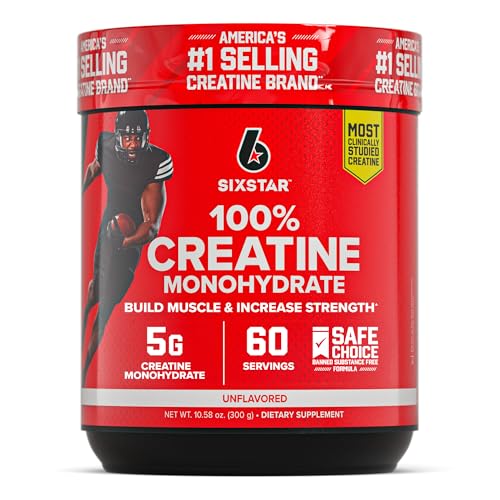 Six Star creatine monohydrate powder
