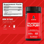 Six Star N.O Fury for muscle pump