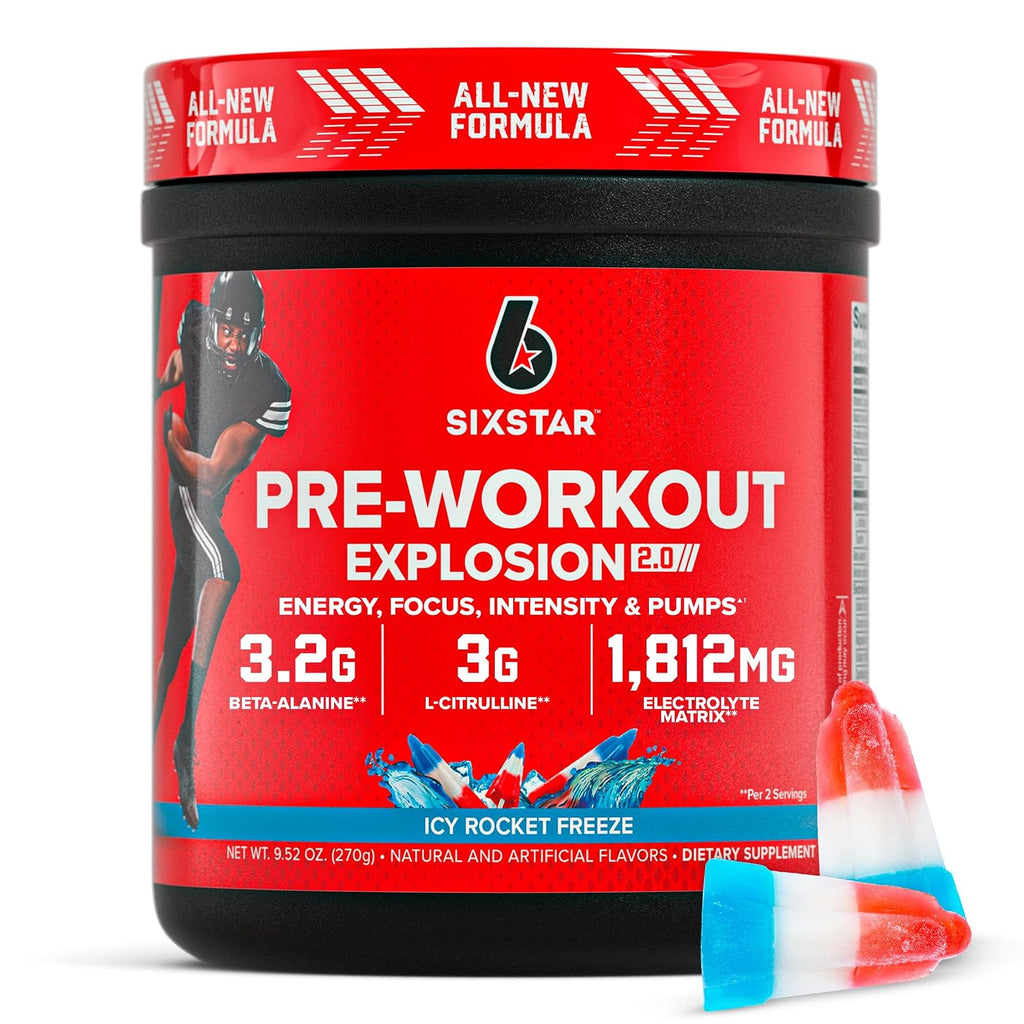 Six Star pre-workout powder for energy