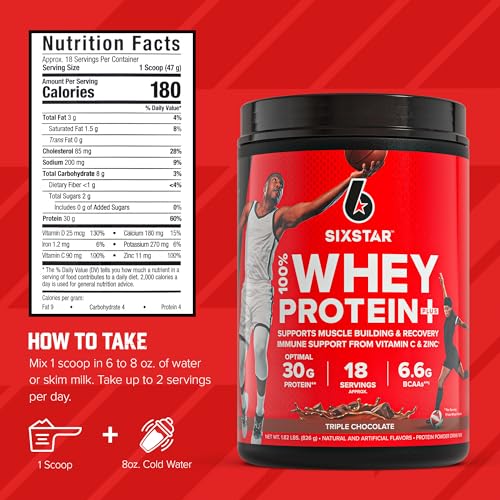 Six Star whey protein for athletes