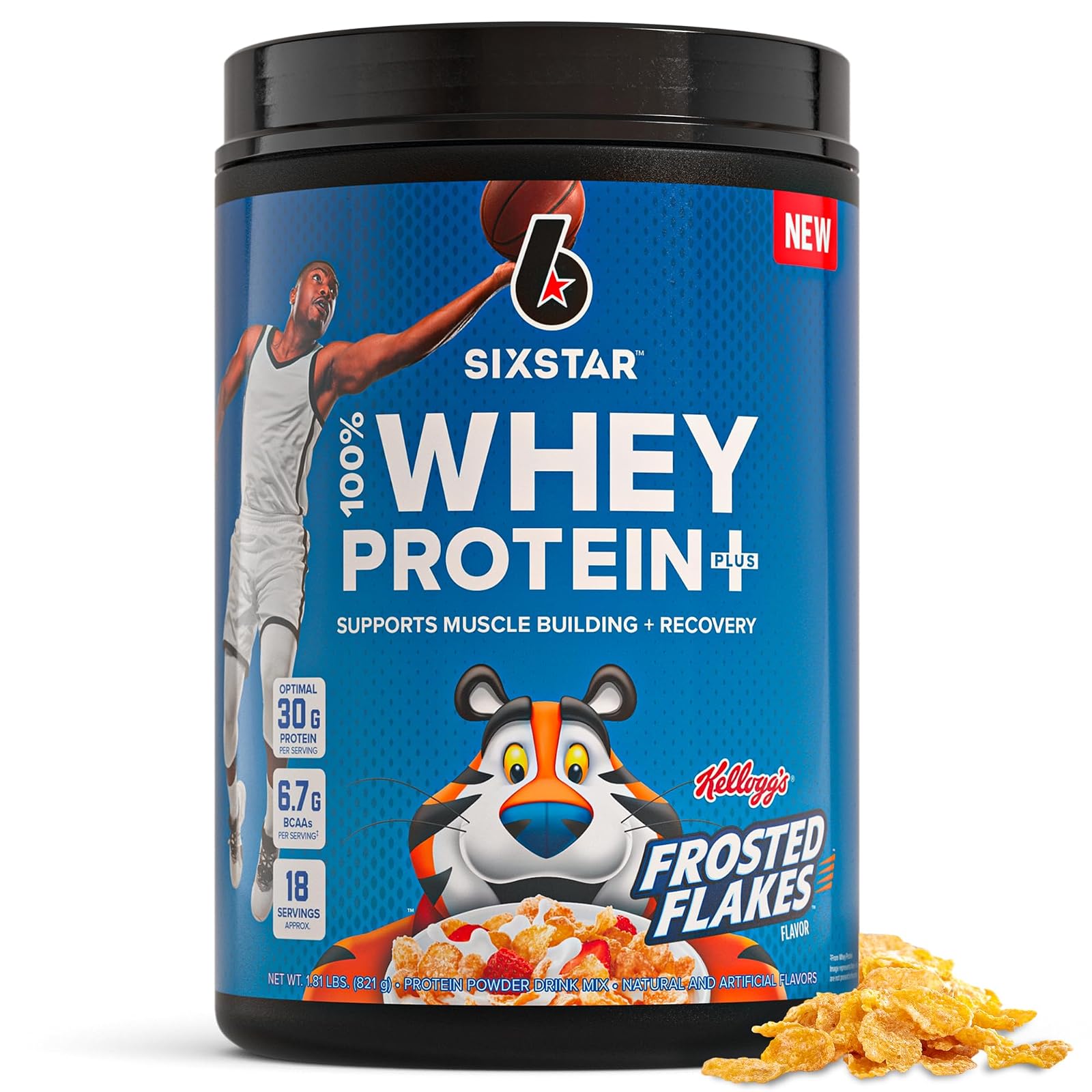 Six Star whey protein for muscle growth