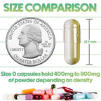 size 0 capsules for kids multivitamin