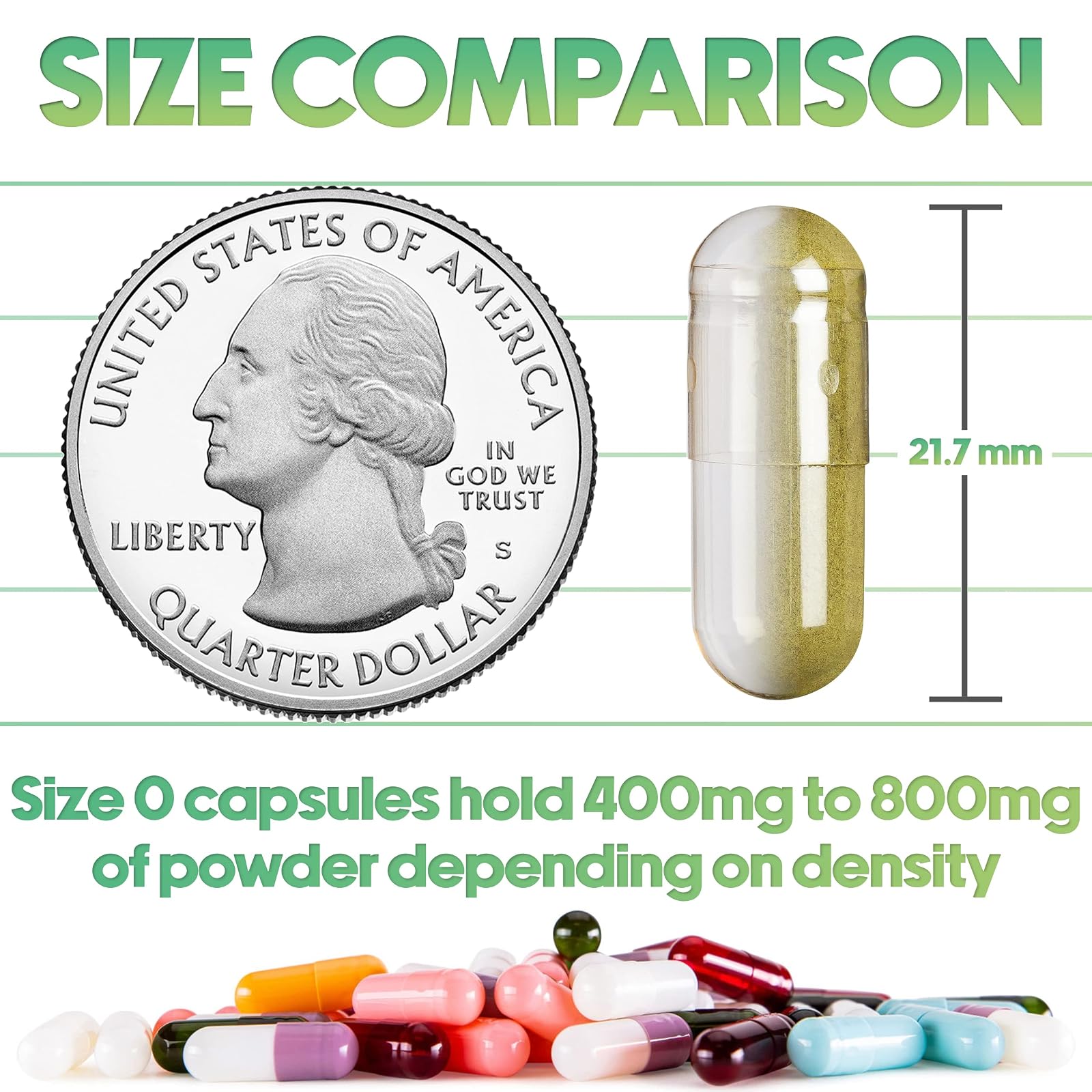 size 0 capsules for kids multivitamin