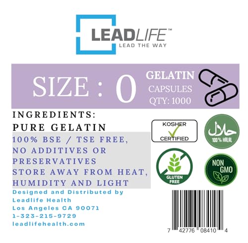 size 0 capsules for supplements