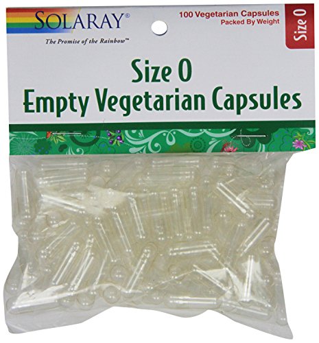 size 0 capsules for vitamins and minerals