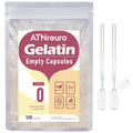Size 0 clear gelatin capsules
