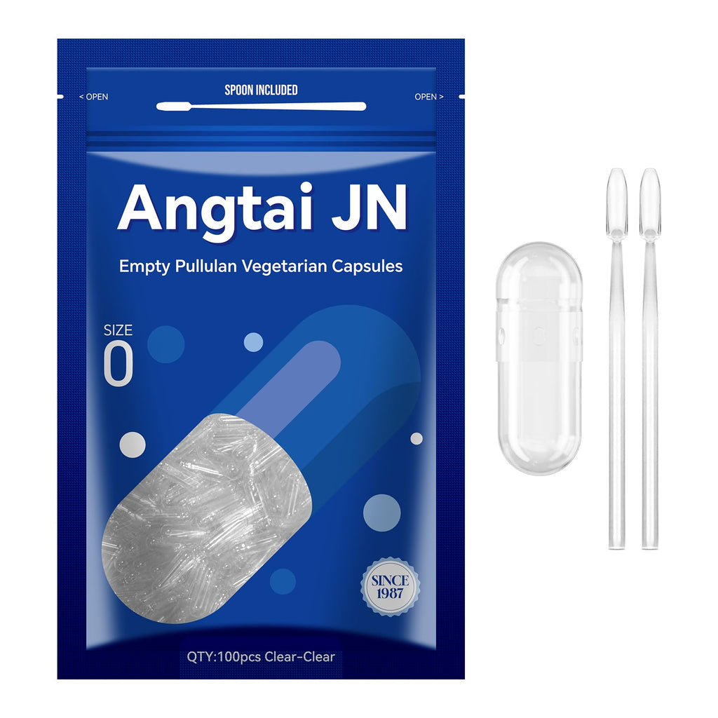 size 0 clear vegetarian capsules