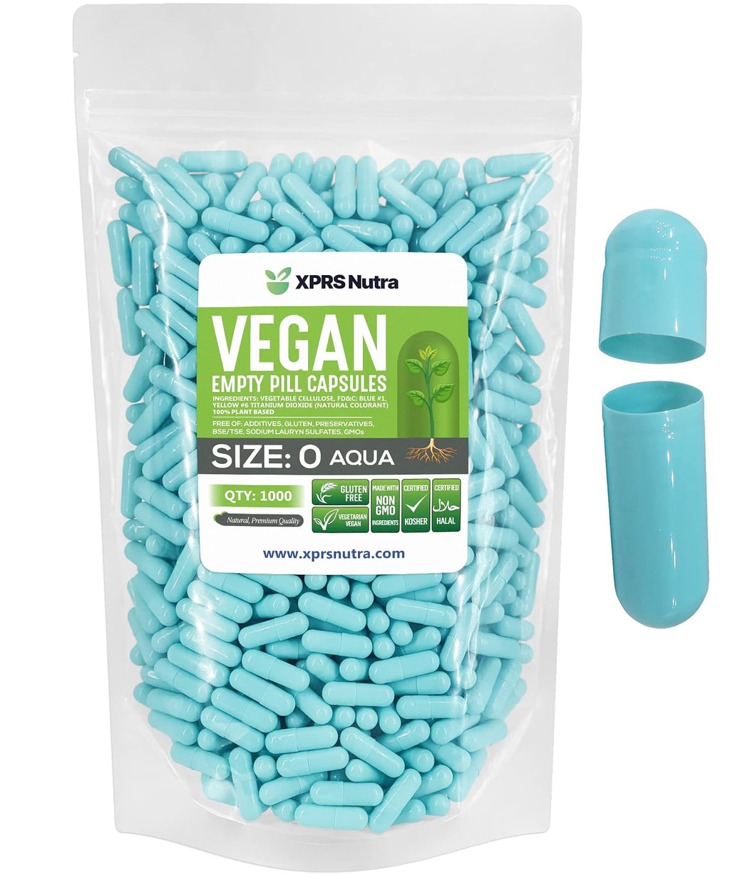 size 0 empty capsules for multivitamins